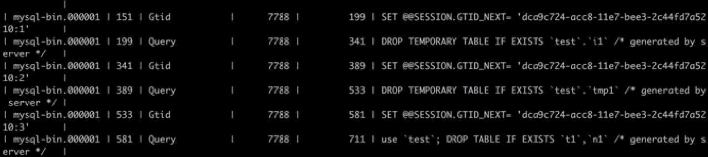 MySQL · 引擎特性 · DROP TABLE之binlog解析 - 墨天轮