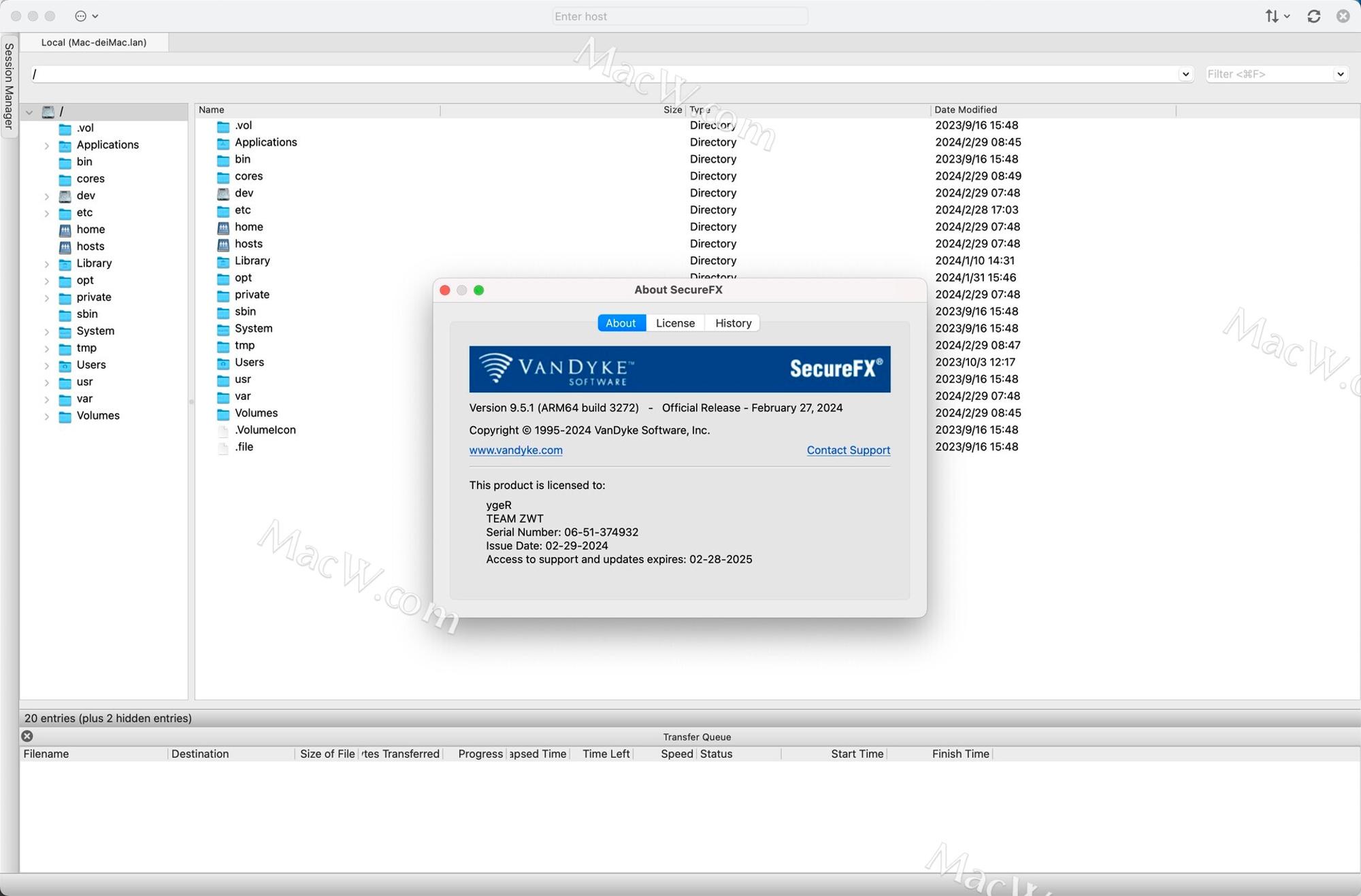 支持M1/M2 :ftp文件传输工具—SecureFX for Mac 含securefx注册码 - 墨天轮