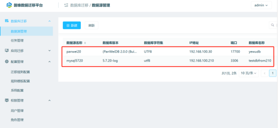 使用panwei_dtp迁移系统迁移mysql数据库到磐维数据库 - 墨天轮
