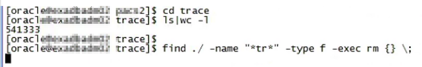 du、rm提示argument list too long - 墨天轮