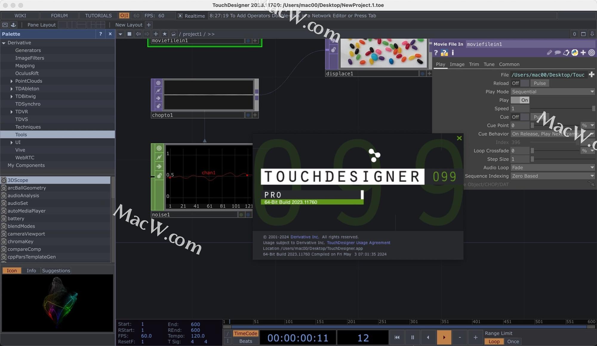 可视化原型渲染TouchDesigner Pro 2023.11760 mac破解版 及新功能介绍 - 墨天轮