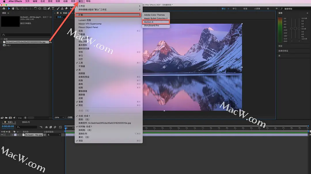 AE脚本Motion 4 中文版for Mac v4.1.2激活版 MG运动图形高级工具 - 墨天轮
