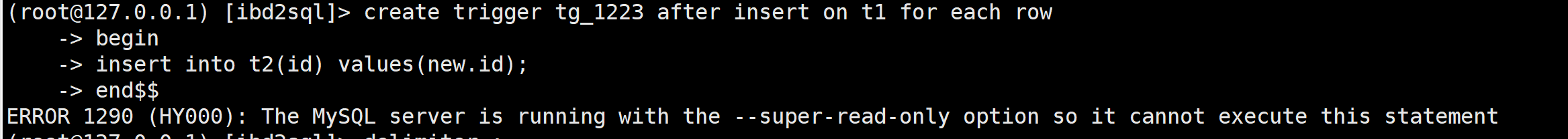 [MYSQL] read_only, super_read_only,transaction_read_only/tx_read_only, innodb_read_only 整理 - 墨天轮