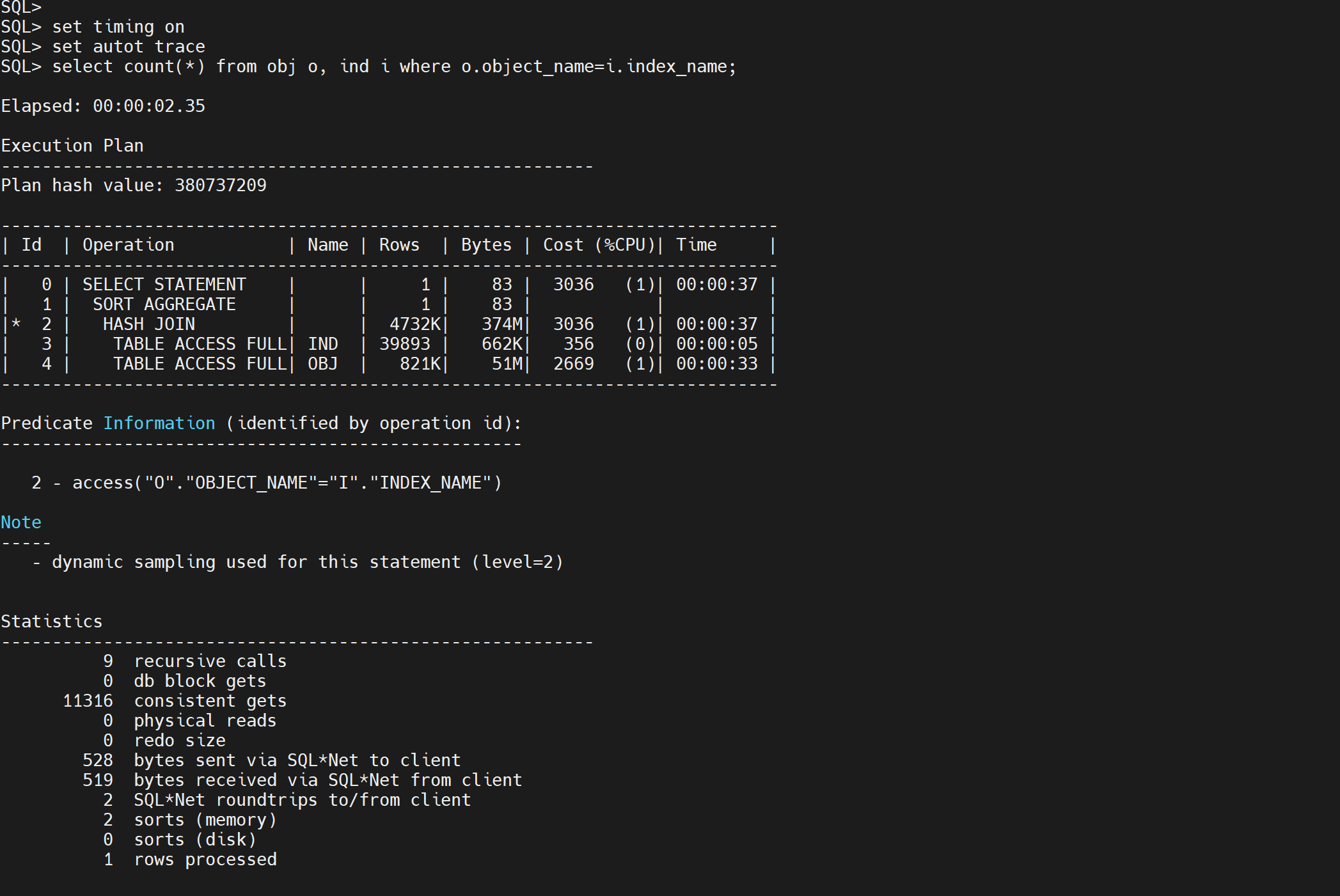 使用SQL Tuning Advisor对SQL的调优-简单使用 - 墨天轮
