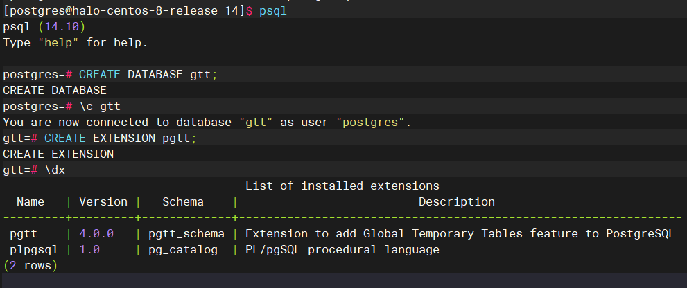 让PostgreSQL拥抱全局临时表 - 墨天轮