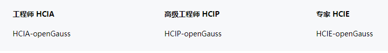 国产数据库中级认证HCIP-openGauss经验分享 - 墨天轮
