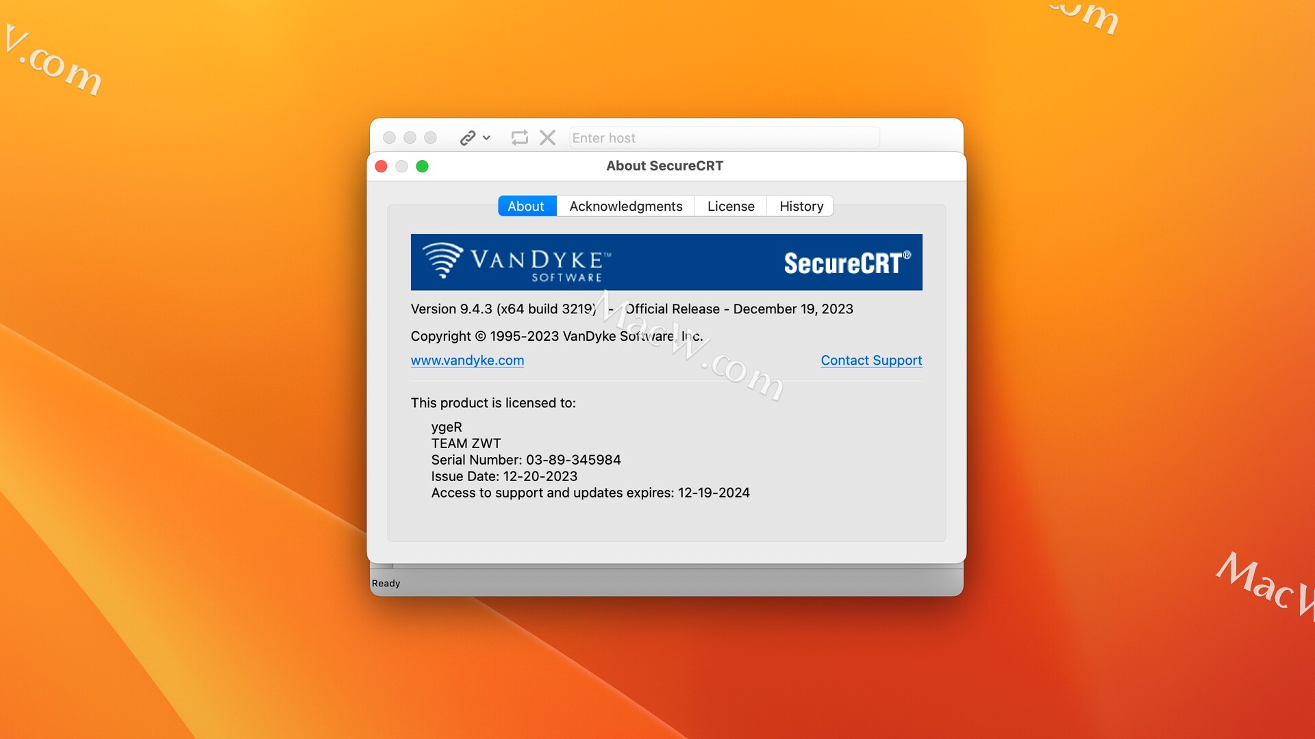 SecureCRT for Mac 提供了安全的远程访问和管理服务器、网络设备和云平台的能力 - 墨天轮