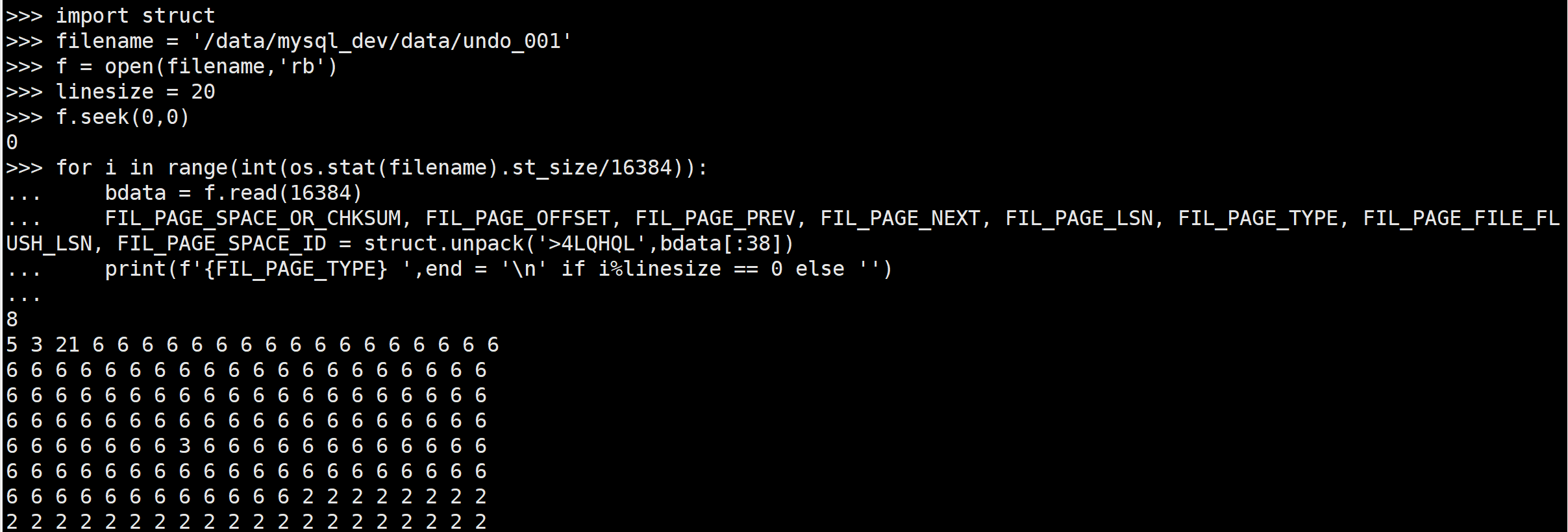 [MYSQL] mysql undo文件解析(1) - 墨天轮