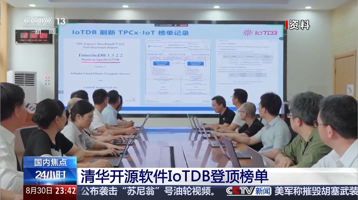 央视报道时序数据库 IoTDB 性能刷新世界纪录！ - 墨天轮