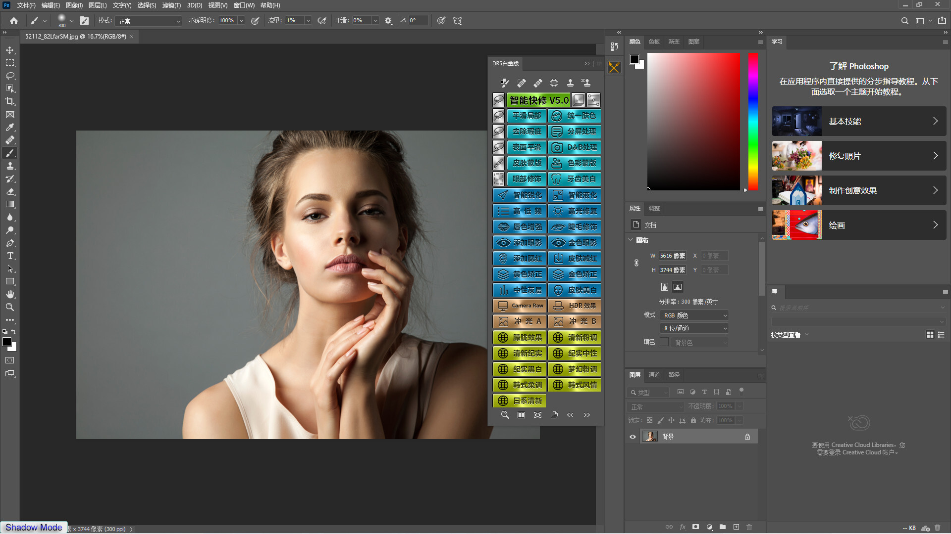 PS一键磨皮插件Delicious Retouch(DR5白金版)使用教程 及中文版安装包-Mac&win - 墨天轮