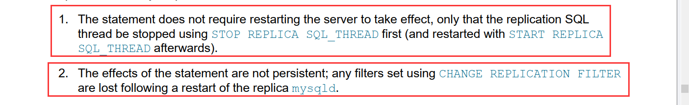 mysql使用复制过滤change replication filter时存在的“坑” - 墨天轮