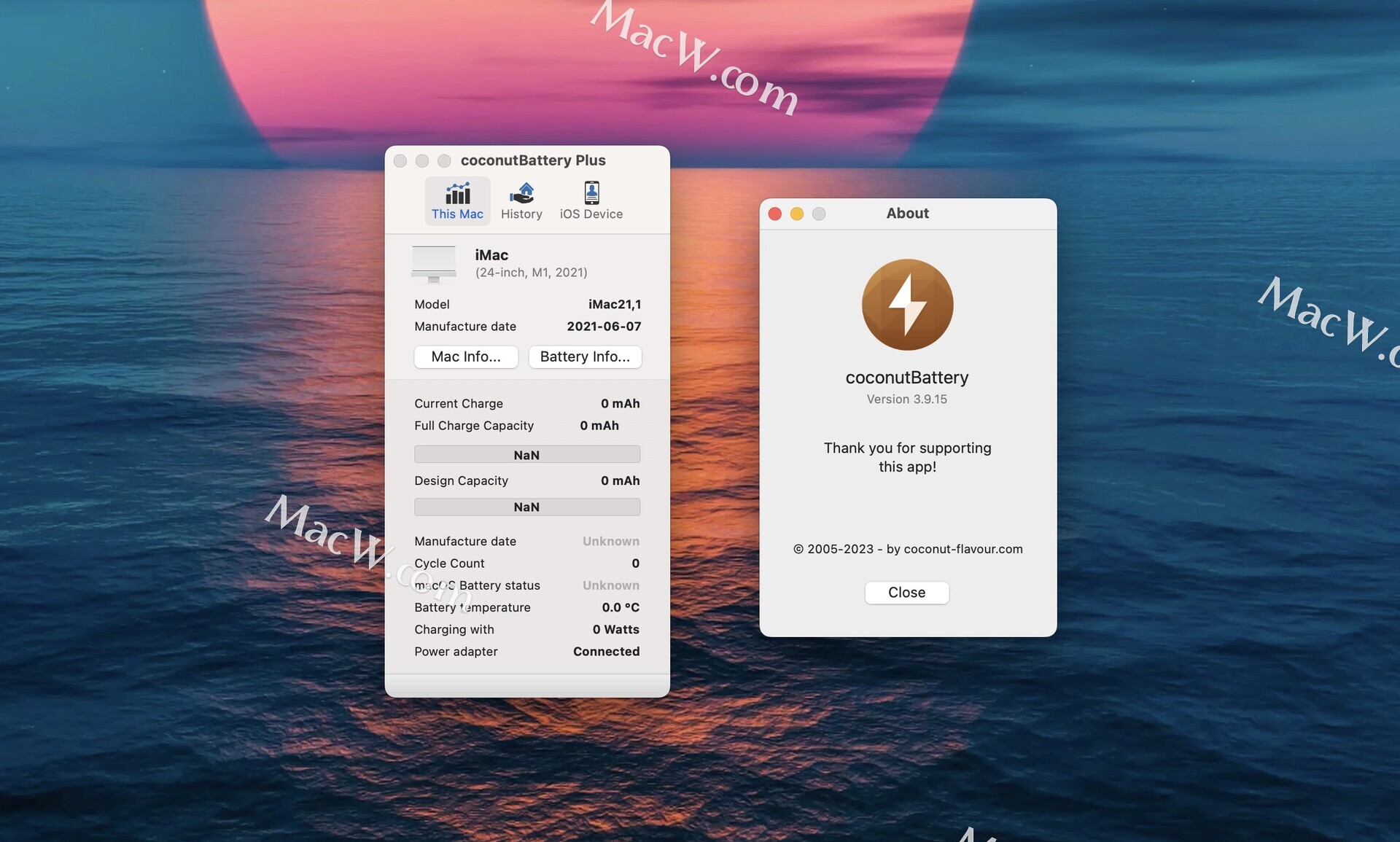 使用coconutBattery Plus， 始终了解当前的电池健康状况 - 墨天轮