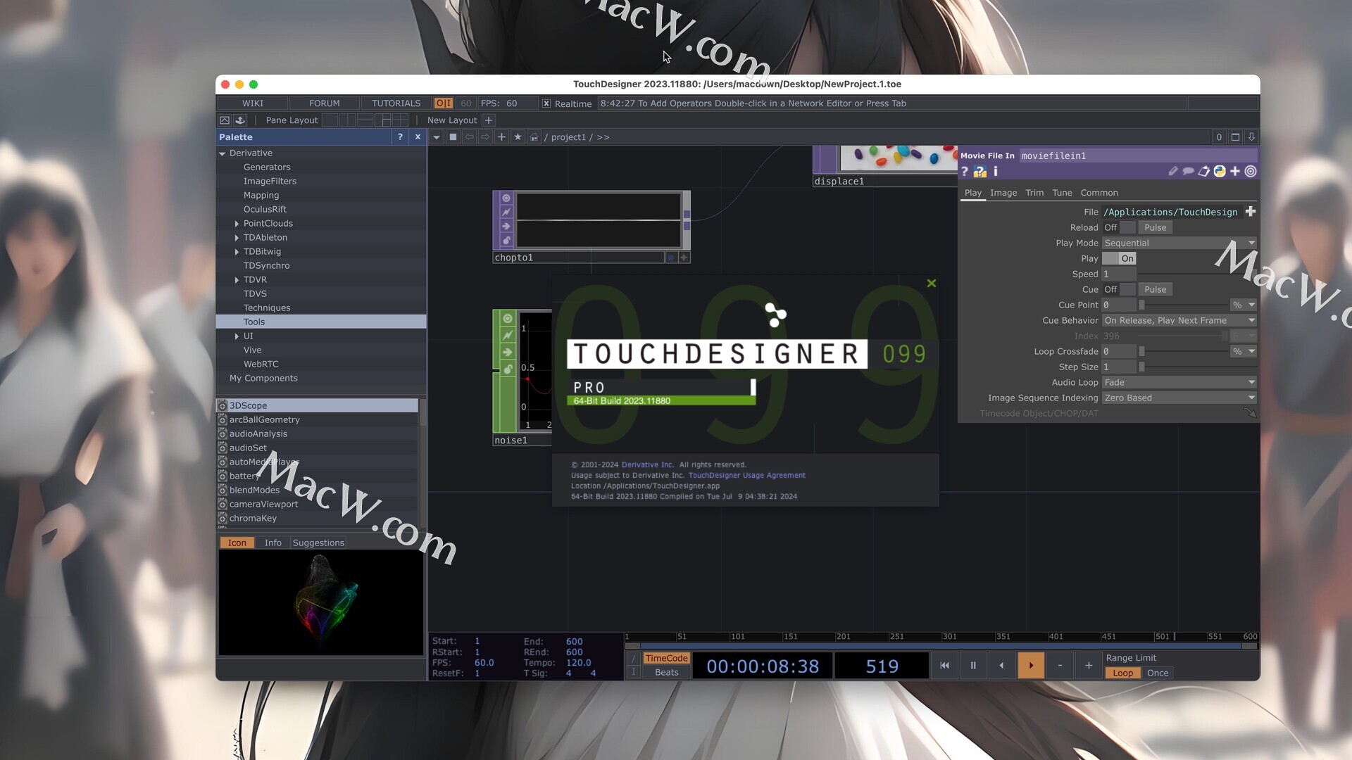 实时创作和视觉编程软件 TouchDesigner Pro - 墨天轮