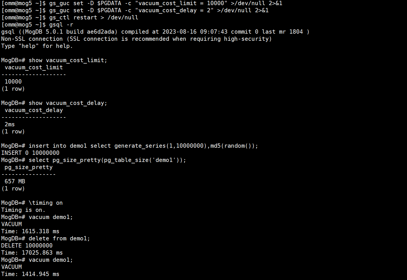 PostgreSQL 性能优化（一）：vacuum & autovacuum - 墨天轮