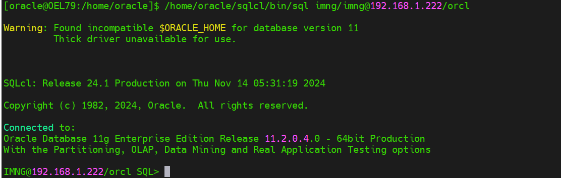 Oracle SQLcl 一款强大小工具的使用 - 墨天轮
