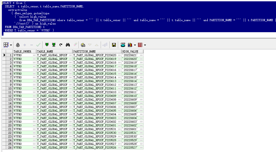 Oracle PLSQL如何读取 LONG 类型 字段？ - 墨天轮