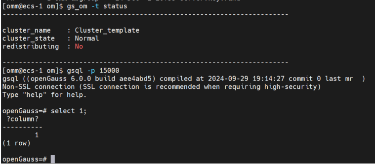 openGauss 6.0.0一站式安装初体验 - 墨天轮