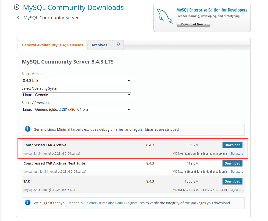 CentOS 7.9部署MySQL 8.4.3 LTS保姆级手册 - 墨天轮