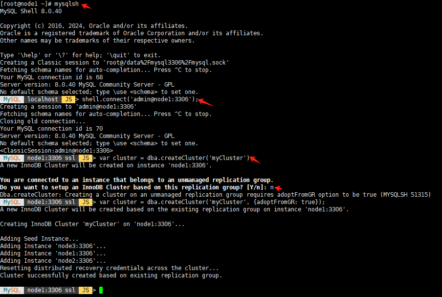 MySQL8.0.40 MGR集群安装部署及管理 - 墨天轮