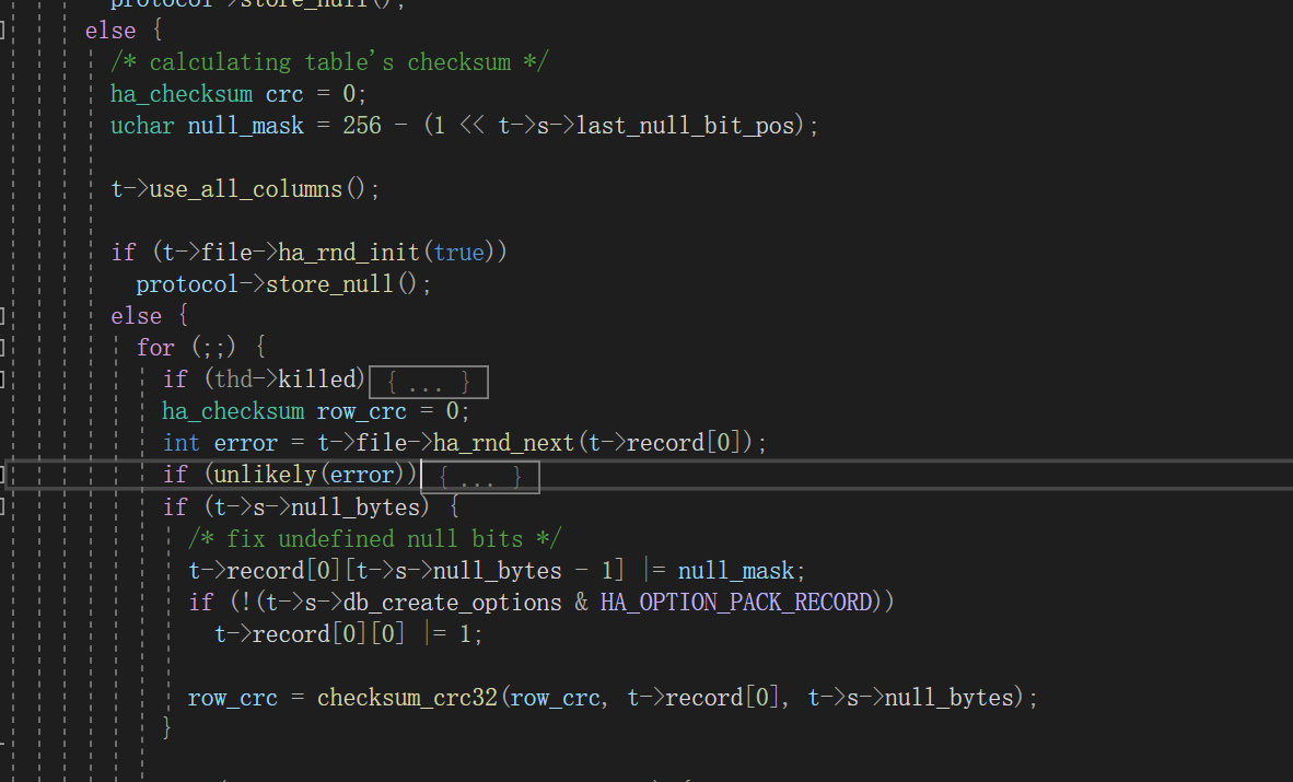 [MYSQL] mysql checksum table原理深度分析 - 墨天轮