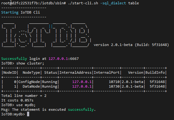 源自清华的 IoTDB v2.0 新增支持表模型 - 墨天轮