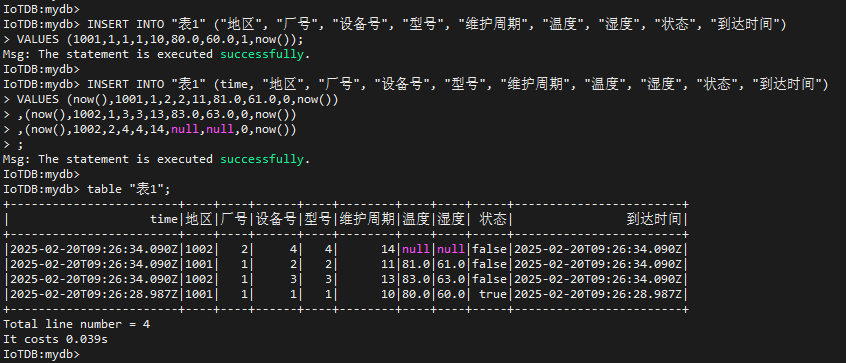 源自清华的 IoTDB v2.0 新增支持表模型 - 墨天轮