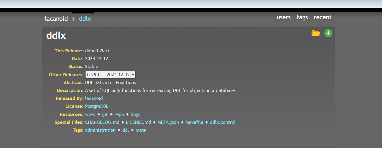 PostgreSQL 获取对象 DDL 插件 ddlx or pg_dbms_metadata - 墨天轮