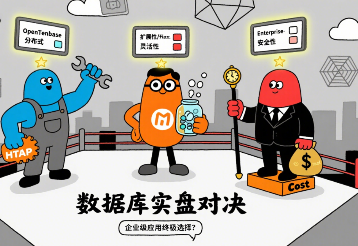 OpenTenBase vs MySQL vs Oracle，企业级应用数据库实盘对比分析 - 墨天轮