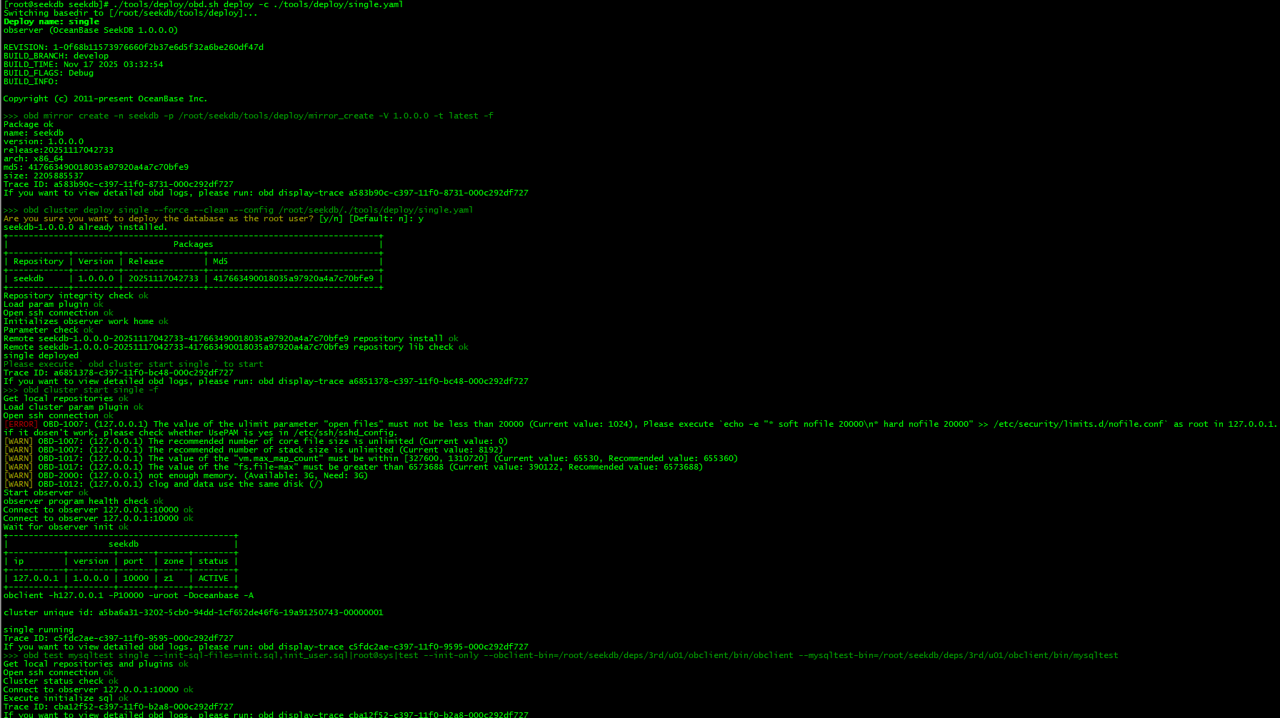 数据库管理-第391期 OceanBase seekdb，一个“小小”的野望（20251118） - 墨天轮