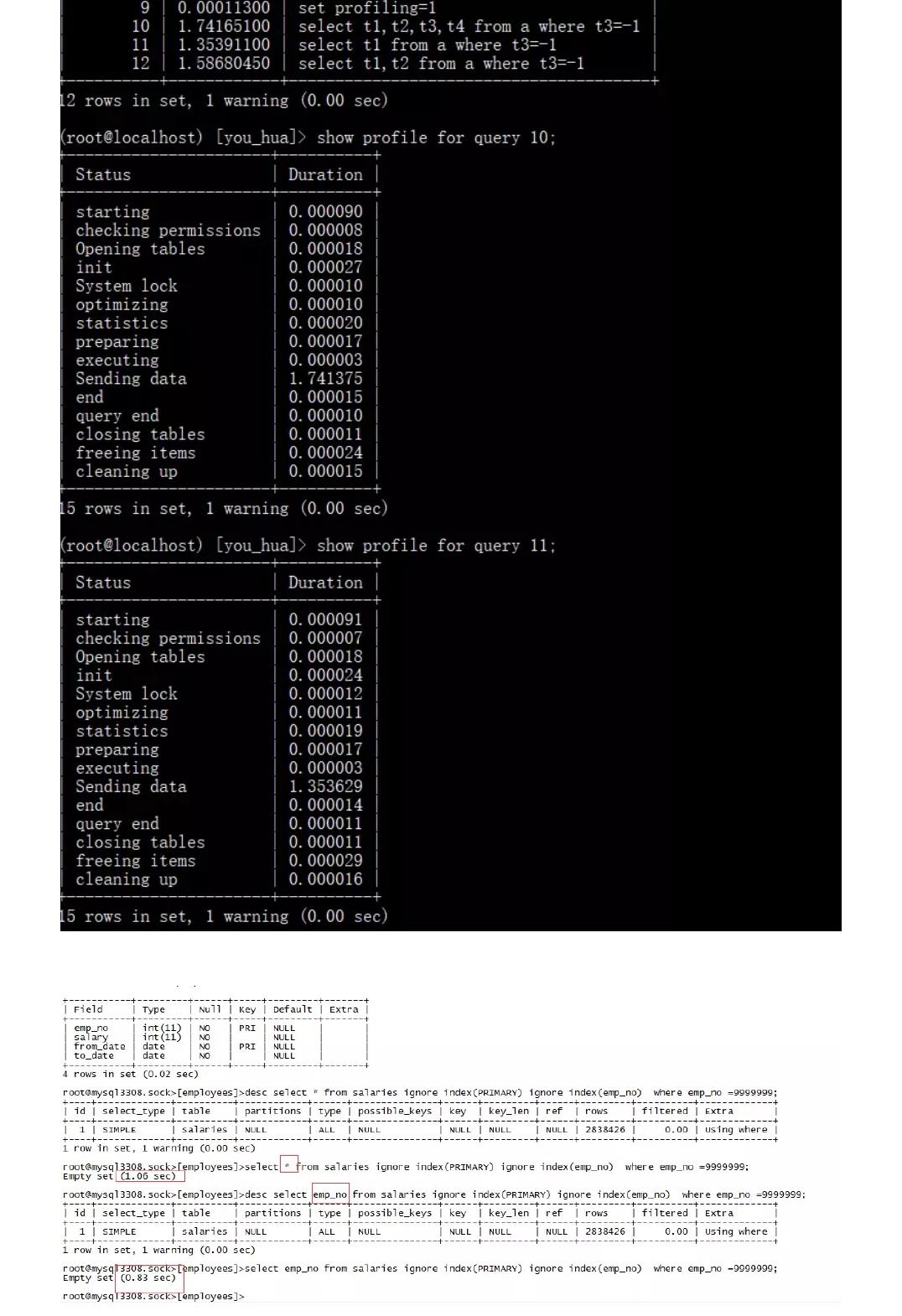 技术分享 _ MySQL：查询字段数量多少对查询效率的影响 - 爱可生开源社区 - OSCHINA - 中文开源技术交流社区.pdf - 墨天轮文档