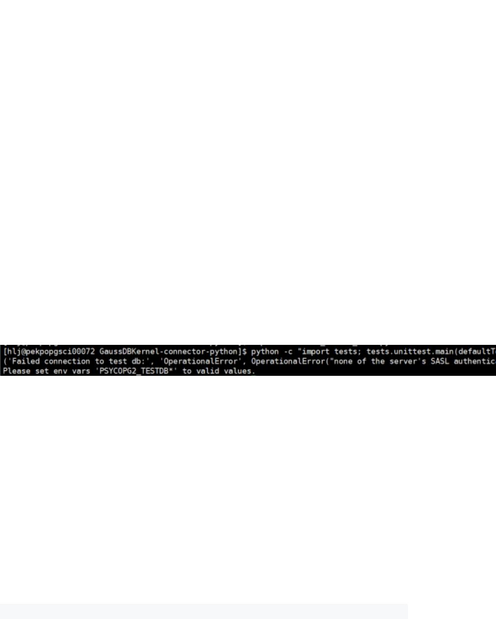 Opengauss的python驱动psycopg2 使用方法 Docx 墨天轮文档