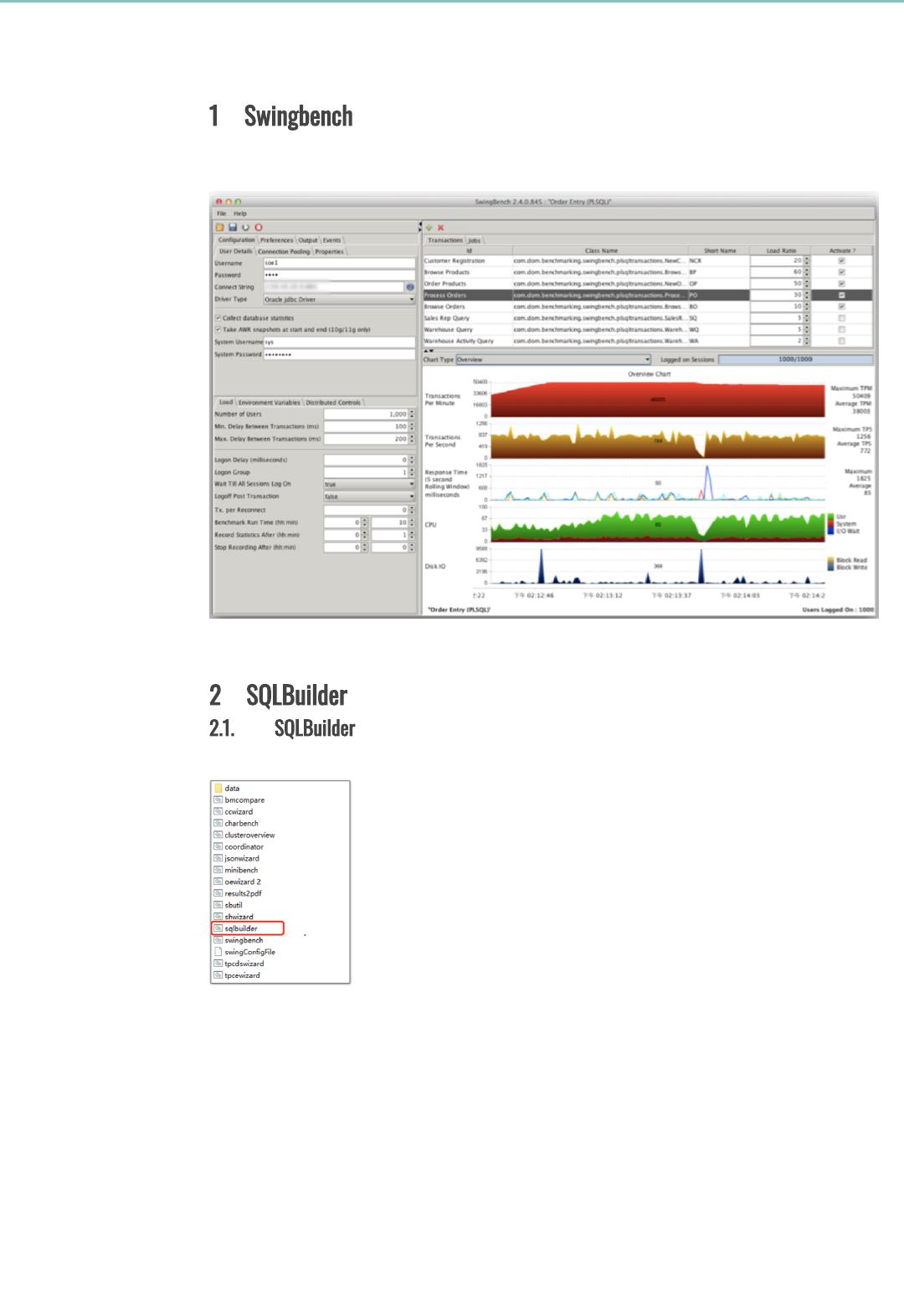 Sqlbuilder在swingbench中性能测试场景 Pdf 墨天轮文档