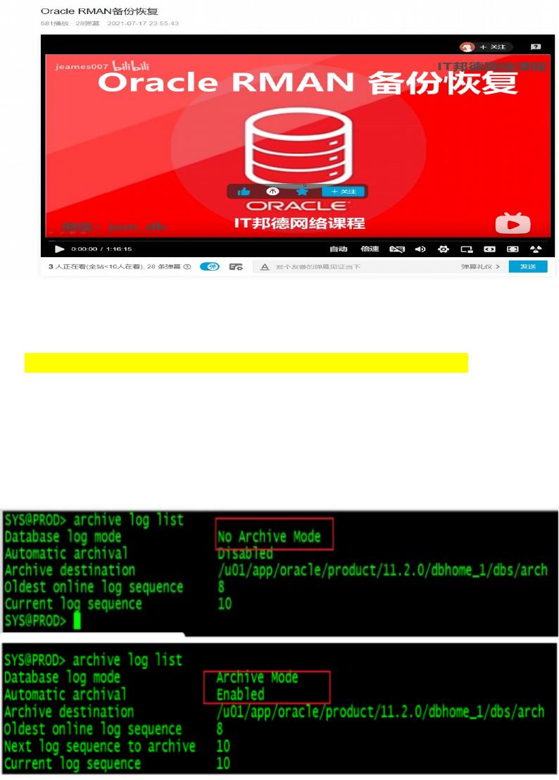 Oracle数据库Rman单实例迁移.docx - 墨天轮文档