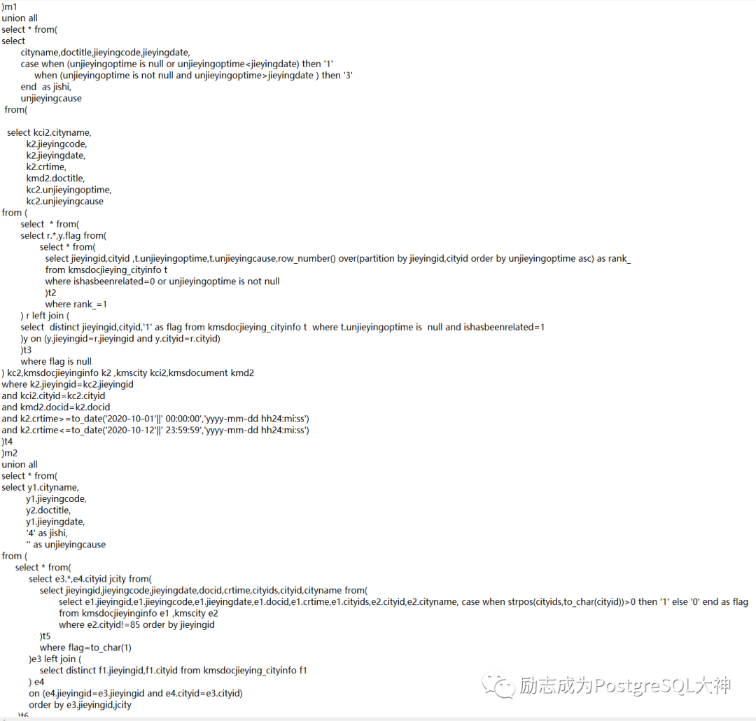 PostgreSQL to date 