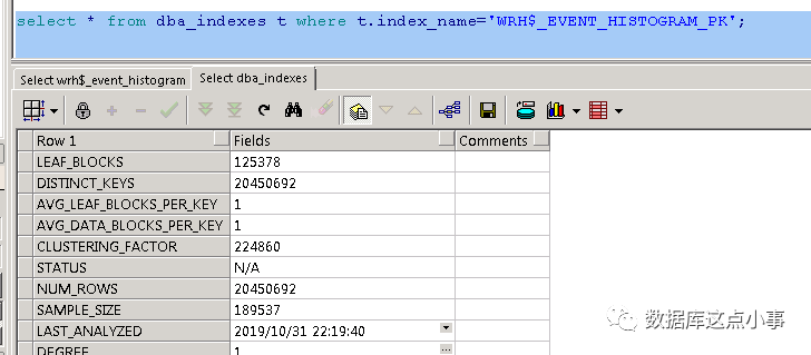 清理sys.WRH$_EVENT_HISTOGRAM遭遇的索引报错 - 墨天轮