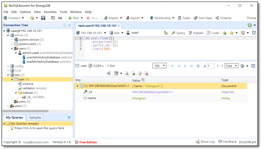 MongoDB GUI可视化客户端管理工具推荐 - 墨天轮