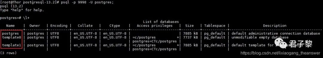 一文搞懂PostgreSQL中的template1、template0和postgres系统数据库 - 墨天轮