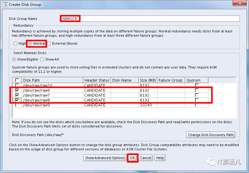 Oracle ocr磁盘更换 - 墨天轮