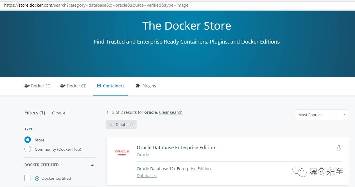 Docker容器中运行Oracle Database 12c企业版 - 墨天轮