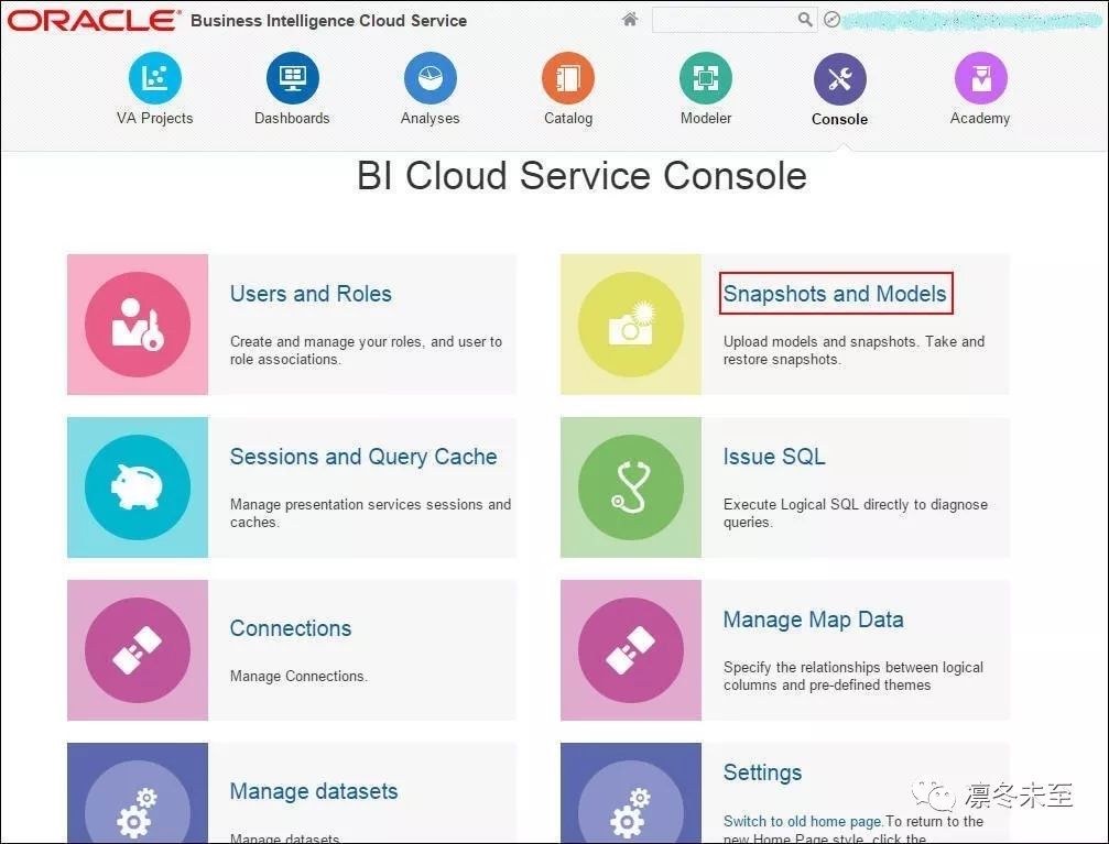 Oracle 商务智能云之旅1-将本地数据模型上传到Oracle BI云 - 墨天轮