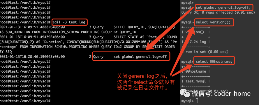 MySQL的日志 - general log - 墨天轮