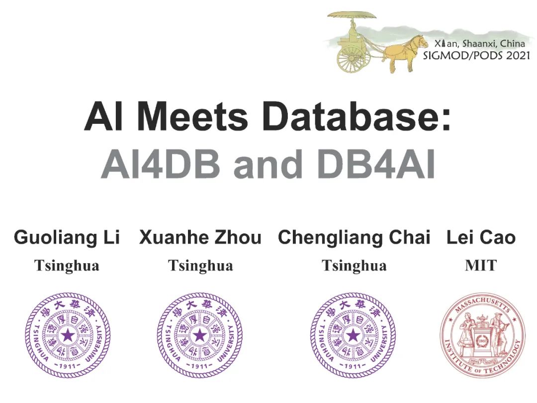 【SIGMOD2021-清华】数据库与人工智能交叉技术综述: AI4DB和DB4AI，附Slides与论文 - 墨天轮