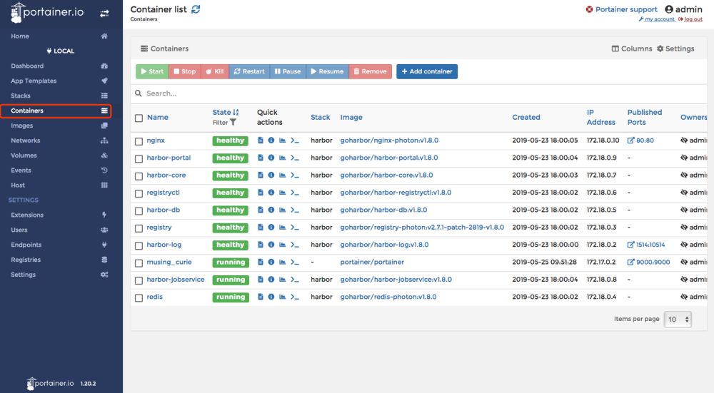 Docker图形化管理界面Portainer - 墨天轮