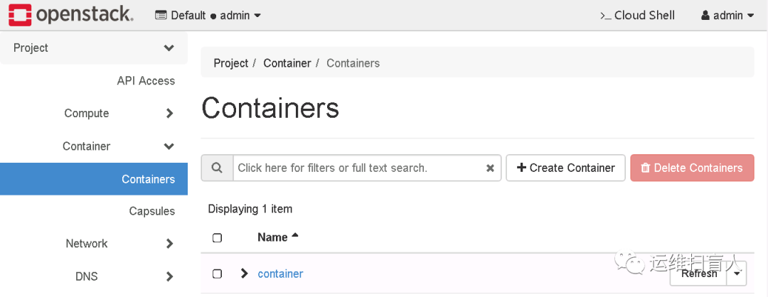 OpenStack Container Service组件：Zun - 墨天轮