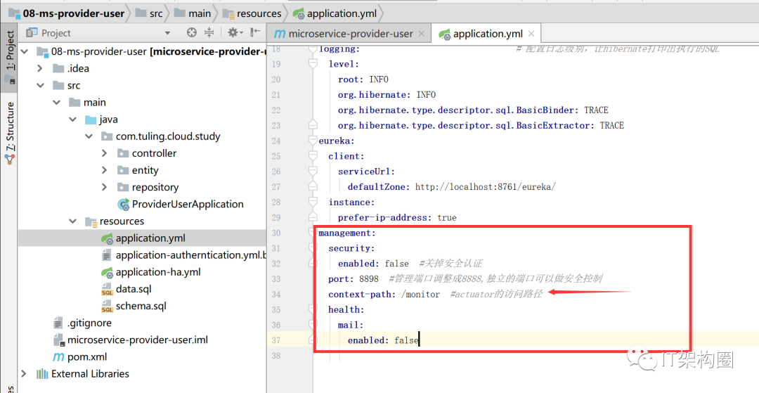 Spring Boot Actuator 健康检查、审计、统计和监控 墨天轮