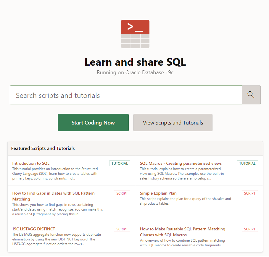 尝试个Oracle在线实训环境 - 墨天轮