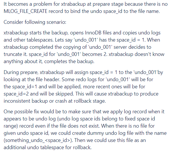  Undo Log 