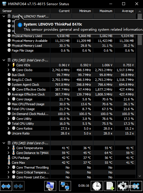 HWiNFO免费且强大的Windows系统信息工具，一体式硬件分析和监控解决方案 - 墨天轮