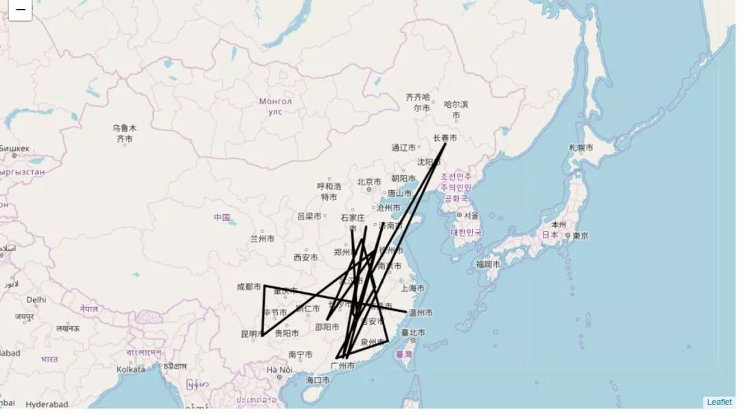 Python可视化笔记之folium交互地图 - 墨天轮
