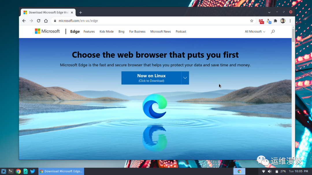适用于 Linux 的 Microsoft Edge 终于出稳定版了，附下载地址 - 墨天轮